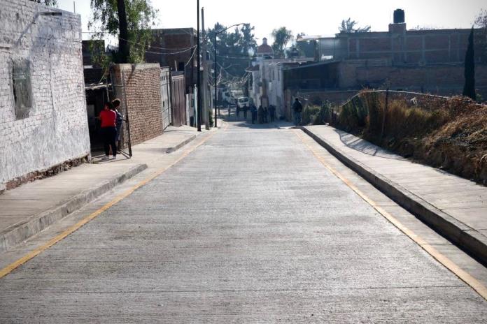 El programa “Calles sin Tierra” llegó a la zona Tetlán