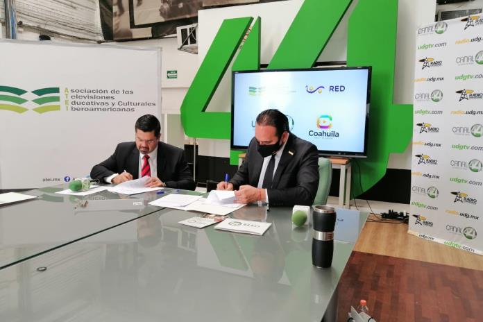 Firman convenios Canal 44 y ATEI con RED México